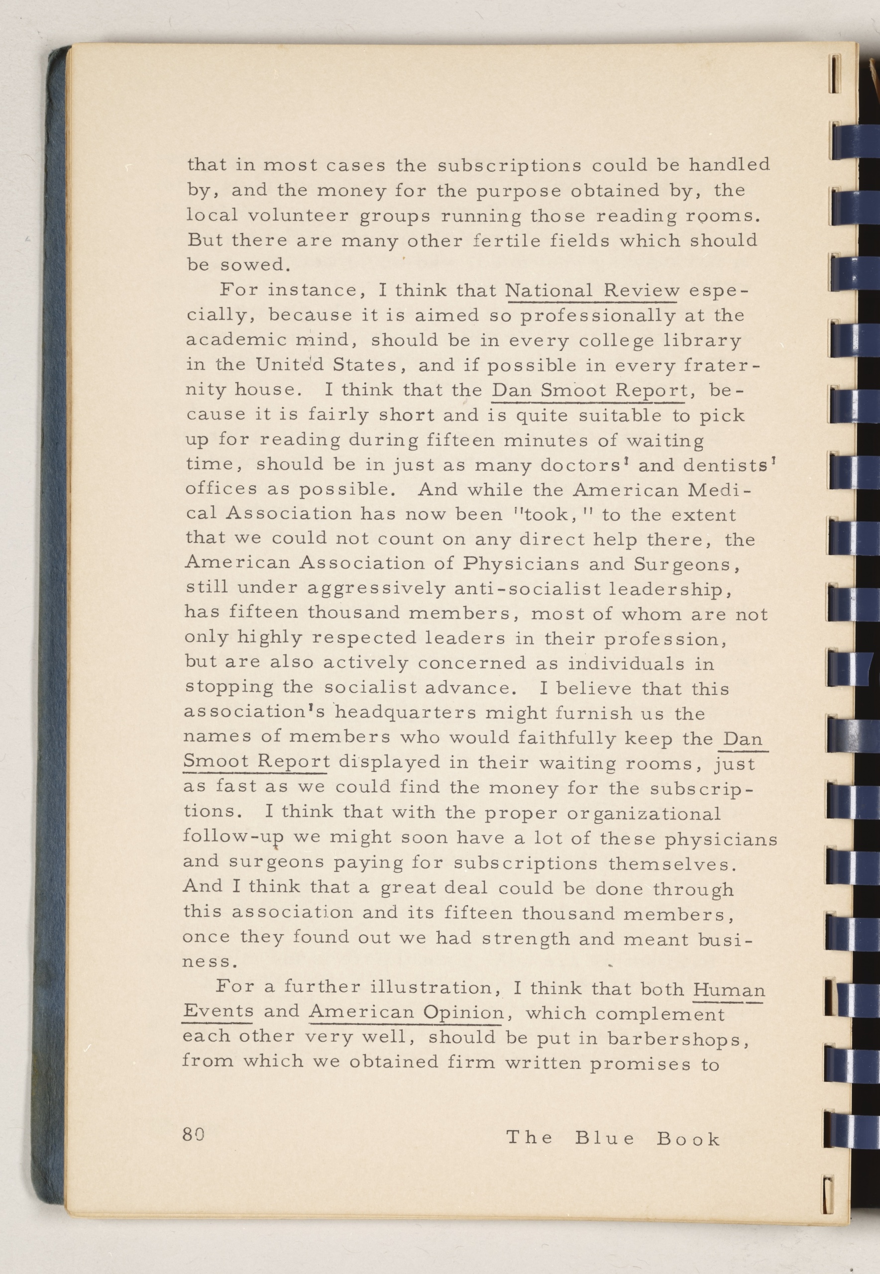 John Birch Society Founding Document: 'The Blue Book' of Father George ...