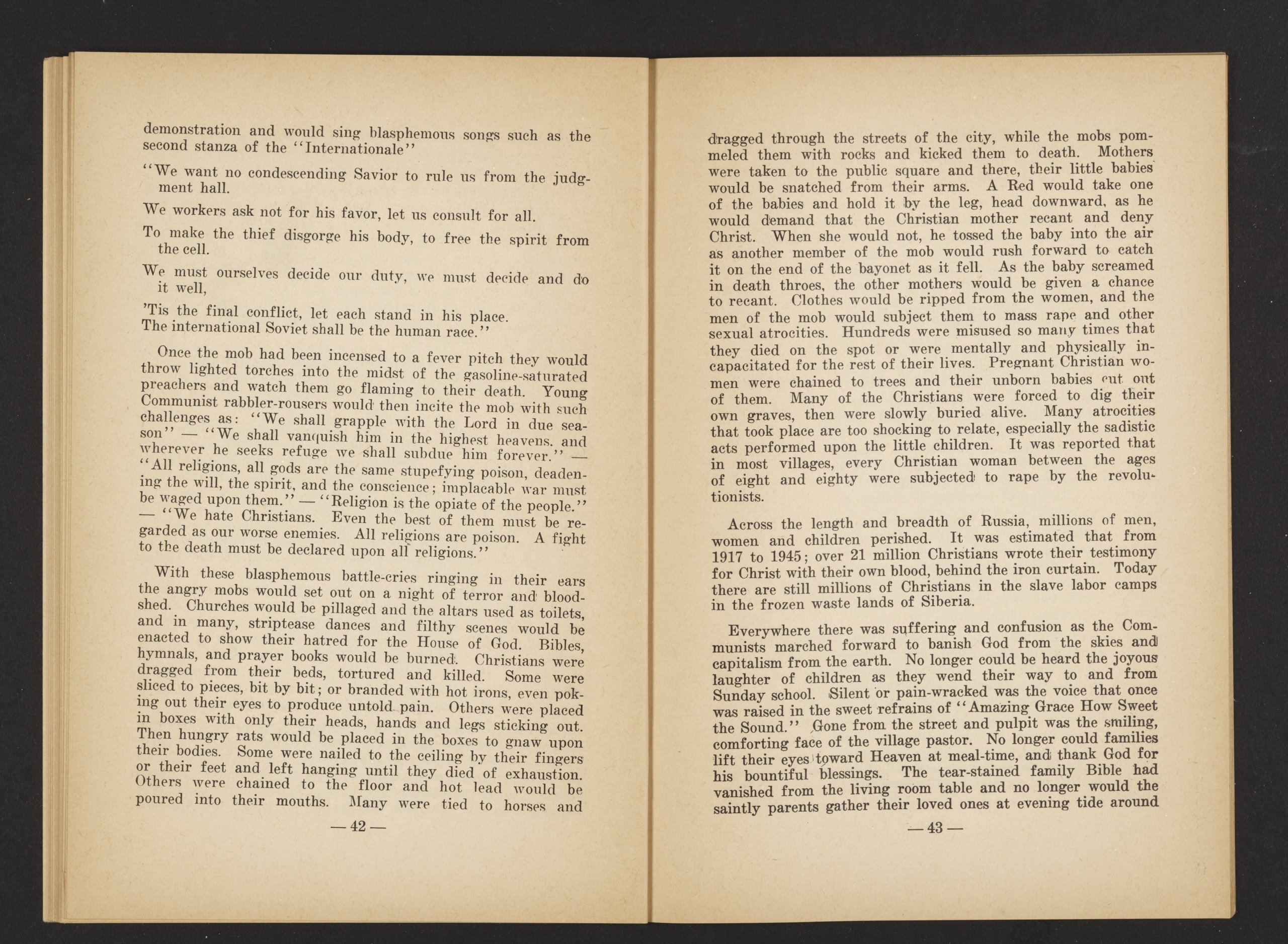 Booklet: “Red Tide” by Kenneth Goff - Museum of Protest