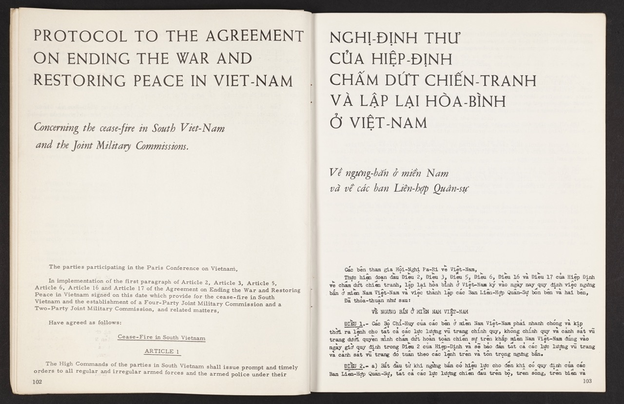 Document: 'Restoring Peace in Vietnam' with Commentary by Dr. Henry A ...