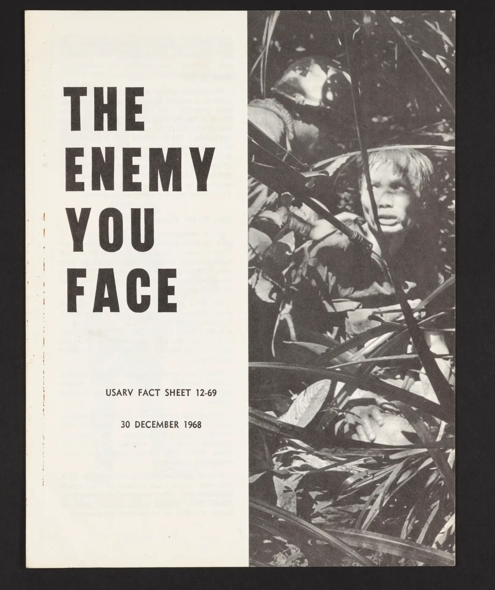 Fact Sheet: “The Enemy You Face” - Museum of Protest
