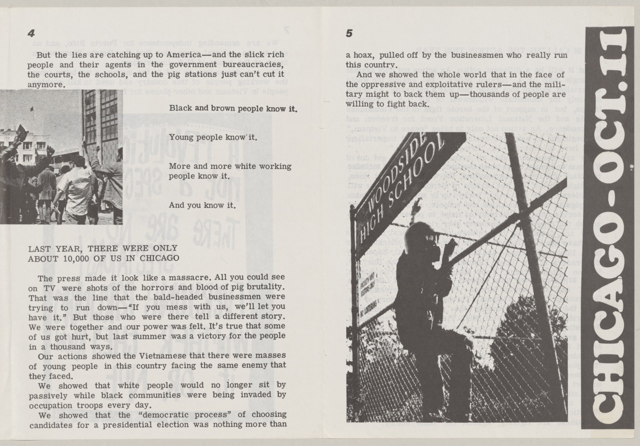 Flyer: "Bring the War Home!" - Museum of Protest